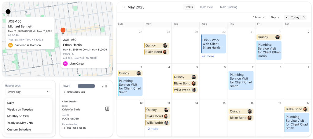 AI Job Scheduling Software for Field Service | FieldCamp