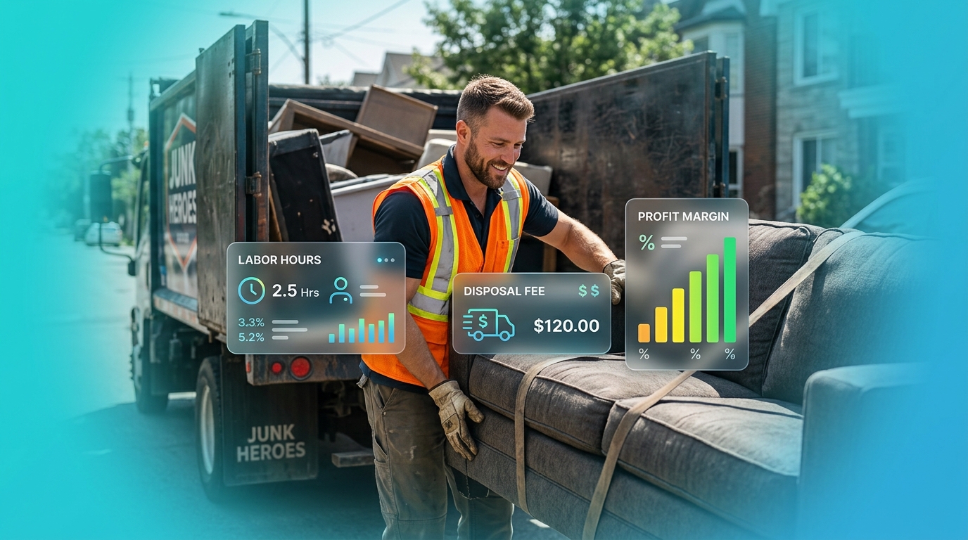 How To Price Junk Removal Jobs in 2026: Real Rates, Formula & Examples